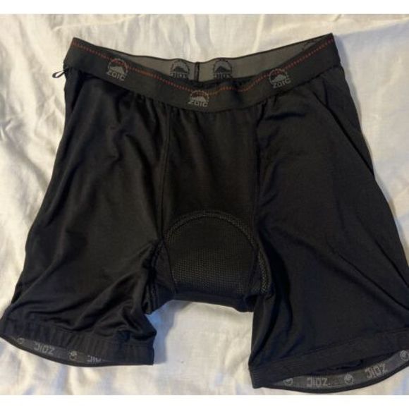 Shorts | Zoic Men Activewear Shorts Xxl Black Biking Cycling Mesh Padded | Poshmark